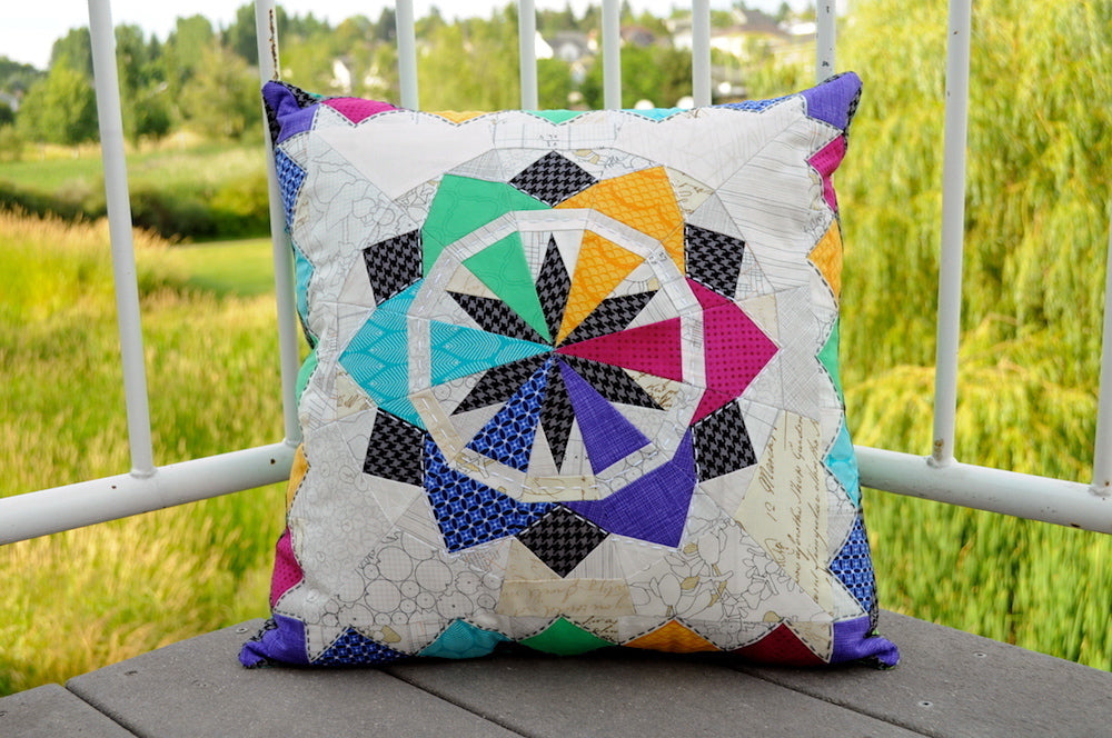 Kaleidoscope quilt pattern Celestial Star by FromBlankPages paper ...