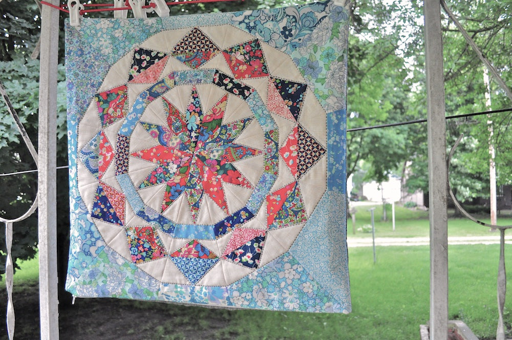Kaleidoscope quilt pattern Celestial Star by FromBlankPages paper ...